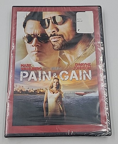 Pain & Gain: (DVD, 2013) Dwayne Johnson, Mark Wahlberg - Brand New ...