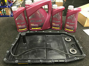 FOR JAGUAR X350 S TYPE AUTOMATIC TRANSMISSION GEARBOX SUMP FLUID OIL 7L ...