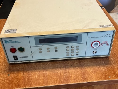 ASSOCIATED RESEARCH AC HIPOT DIELECTRIC WITHSTAND TESTER 7720 | eBay