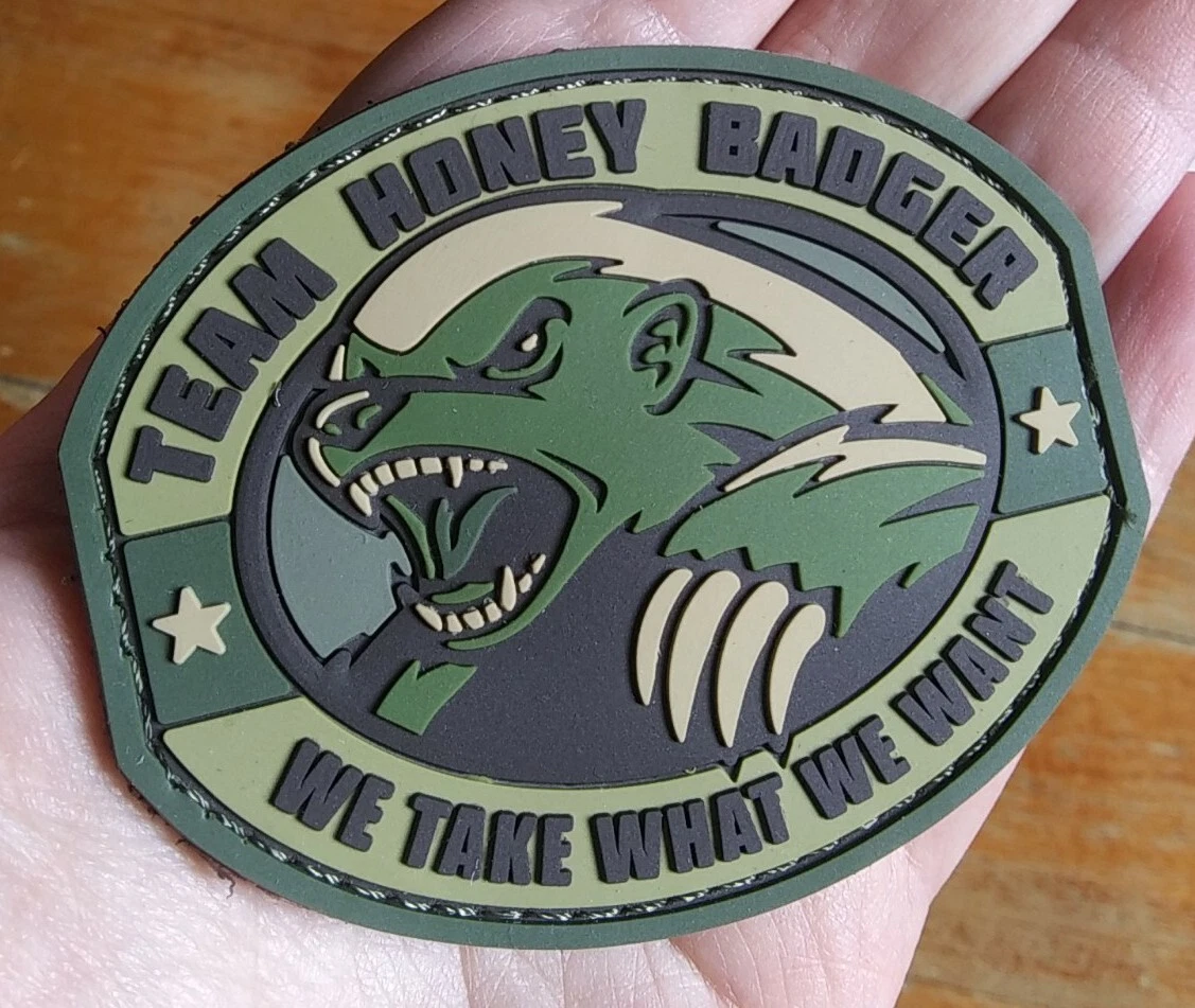 Honey Badger Logo Army