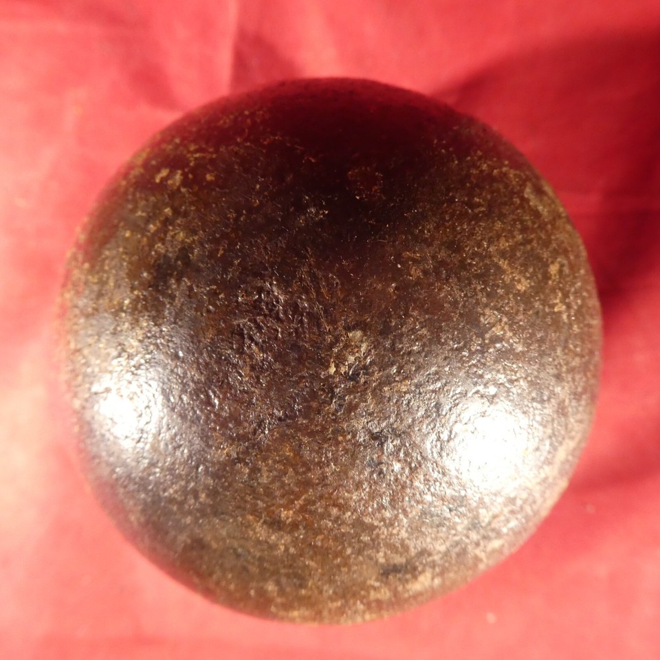 CANNON BALL CANNONBALL ROUND SHOT & STAND | eBay UK