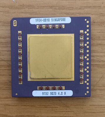 HP 1FE4-0010 CPU Vintage Chip Processor Ceramic Retro from HP B180L ...