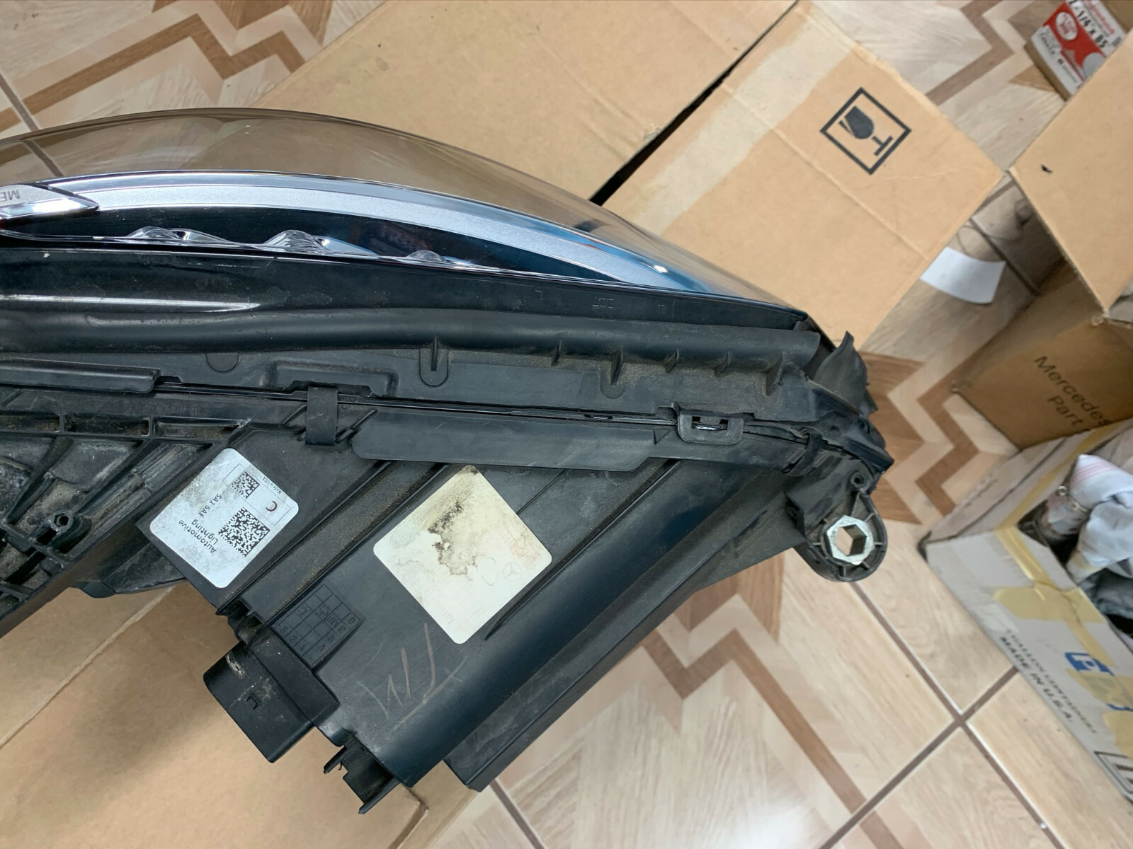 Mercedes-Benz C 2017 Left (Nearside) Headlight/headlamp A2059067703 ...