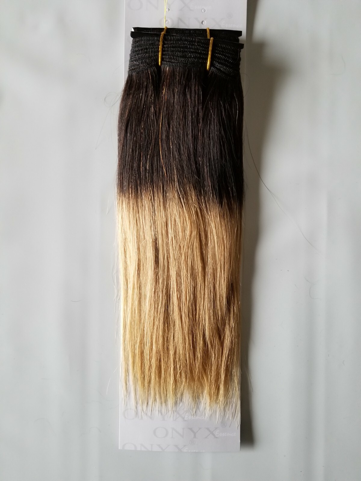 ONYX Black Diamond 100% Human Hair Natural Essence Yaki Weave Extension ...