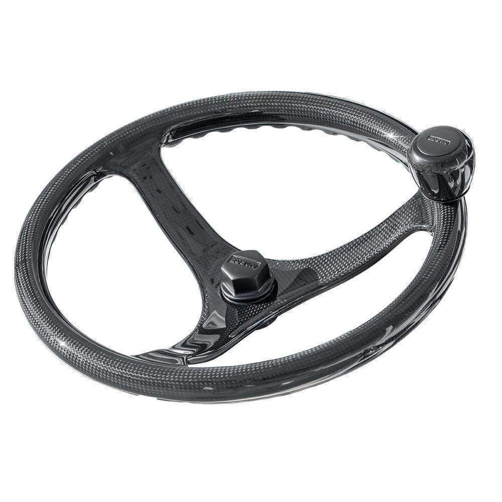 Edson EC3 Elite Carbon 13" Carbon Fiber Steering Wheel #1710C-13C-KIT ...