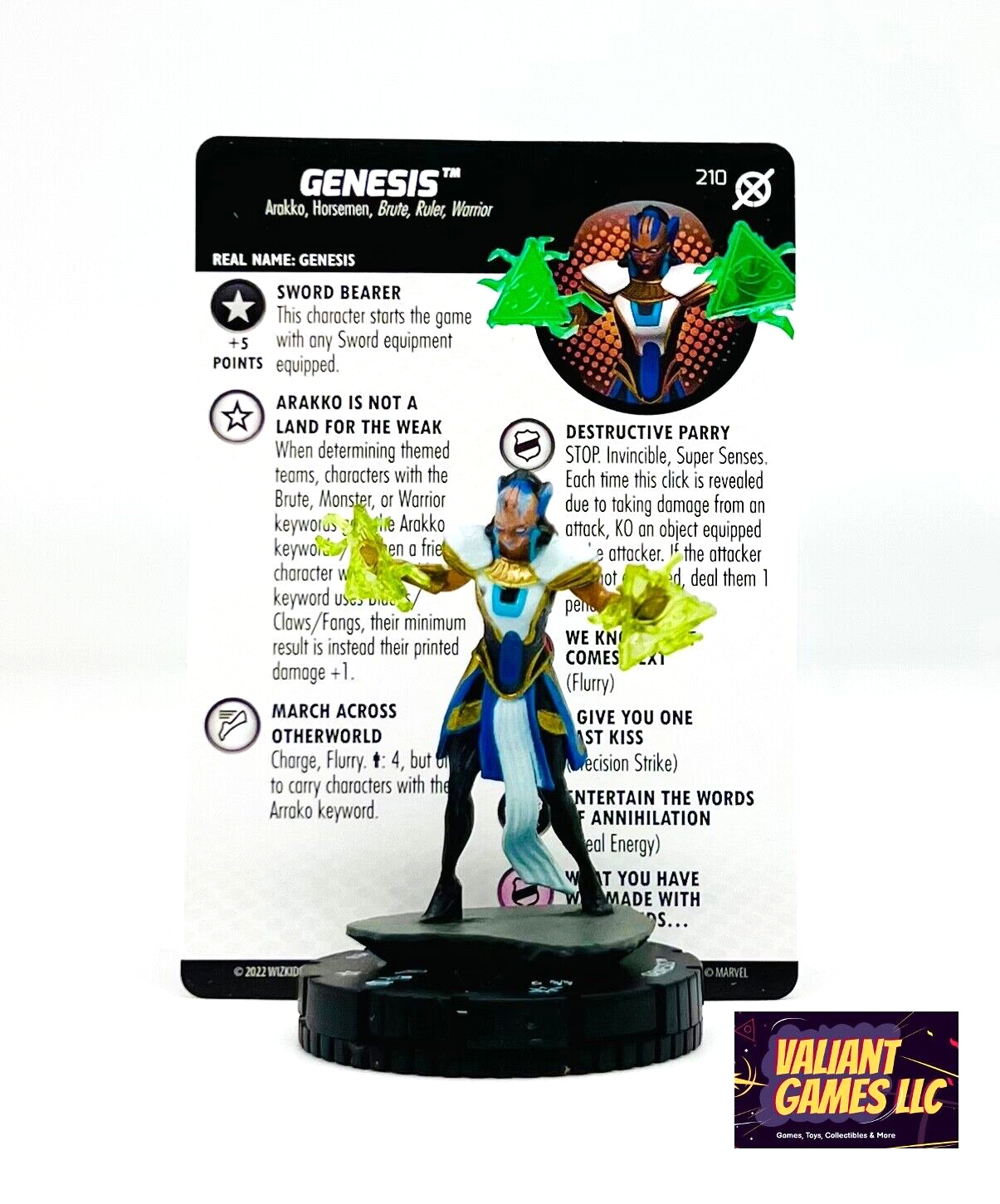 Marvel Heroclix Genesis #210 w/ Card X-Men X of Swords Set SLOP | eBay