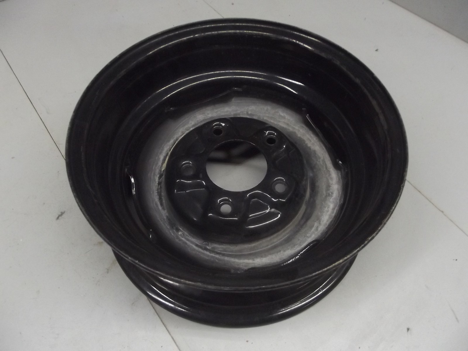 15X6 FORD TRUCK WHEEL 5 ON 5.5 PATTERN F100 hubcap type hotrod rim ...