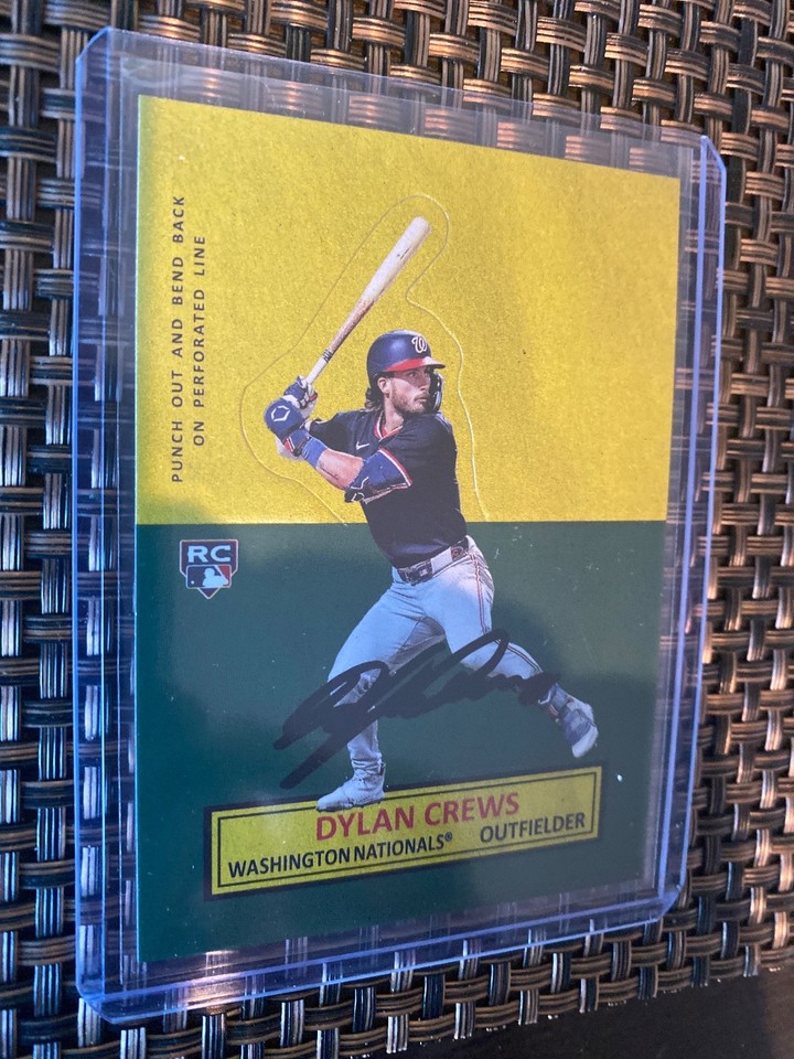 2025 Topps 64SU-4 Punch Out Card Dylan Crews R.C. | eBay
