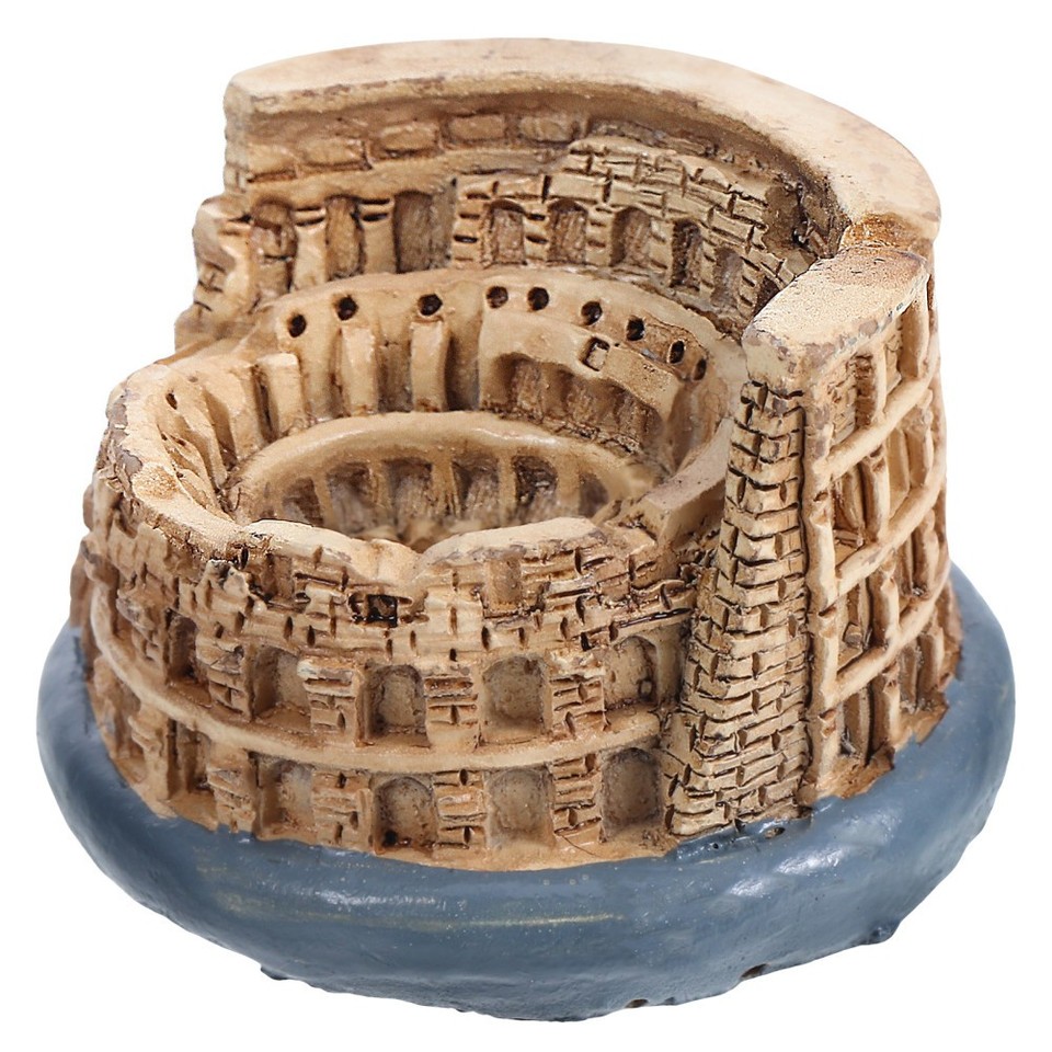 Small Colosseum Craft Ancient Architecture Models Delicate Figurine ...