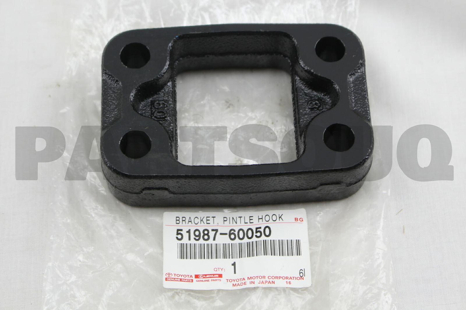 5198760050 Genuine Toyota BRACKET, PINTLE HOOK 51987-60050 | eBay