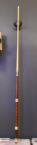 Vintage 4 Piece Carved Pool Cue Billiard Stick with Case. | eBay