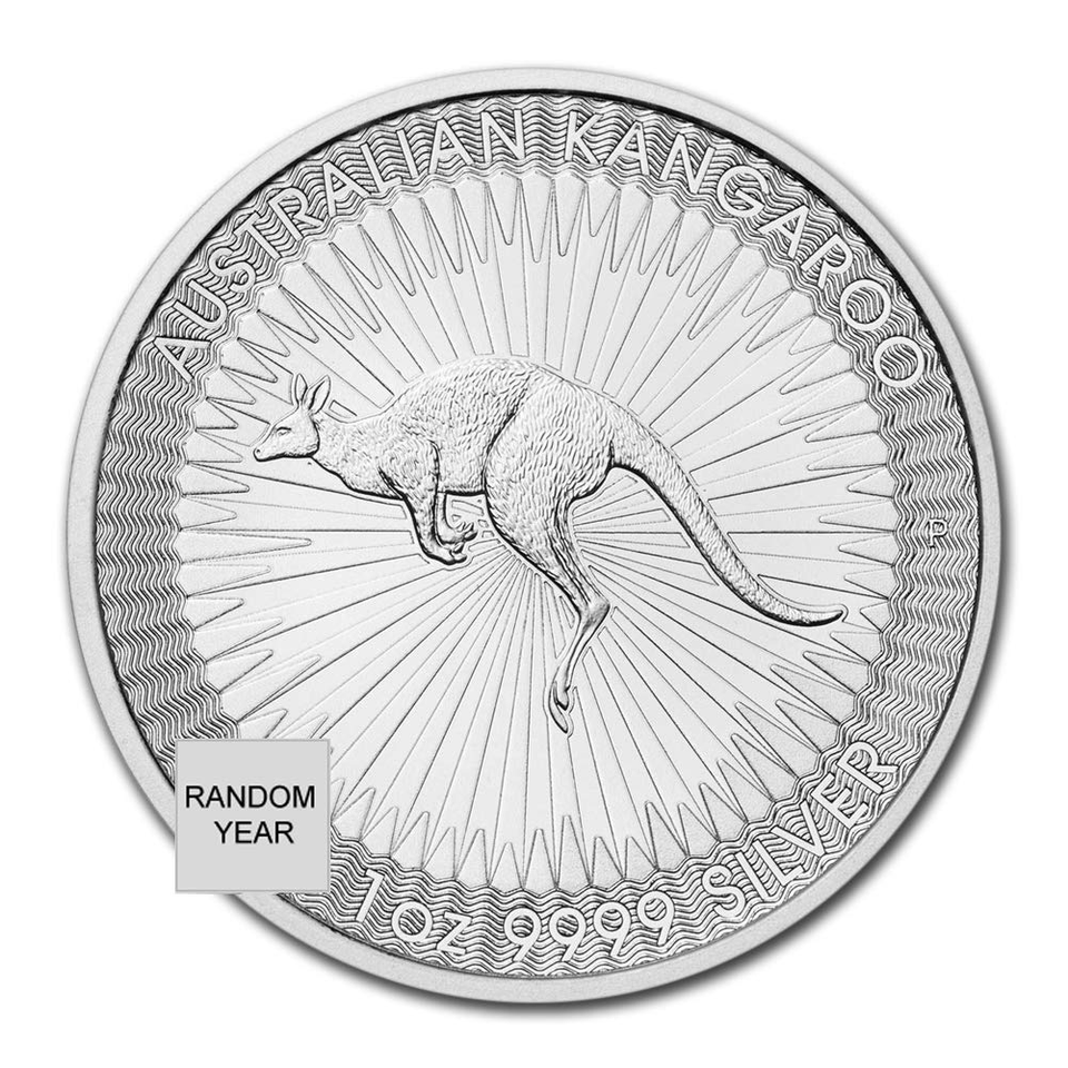 1 oz Australian Silver Kangaroo Coin BU (Random Date) Lot of 10 | eBay