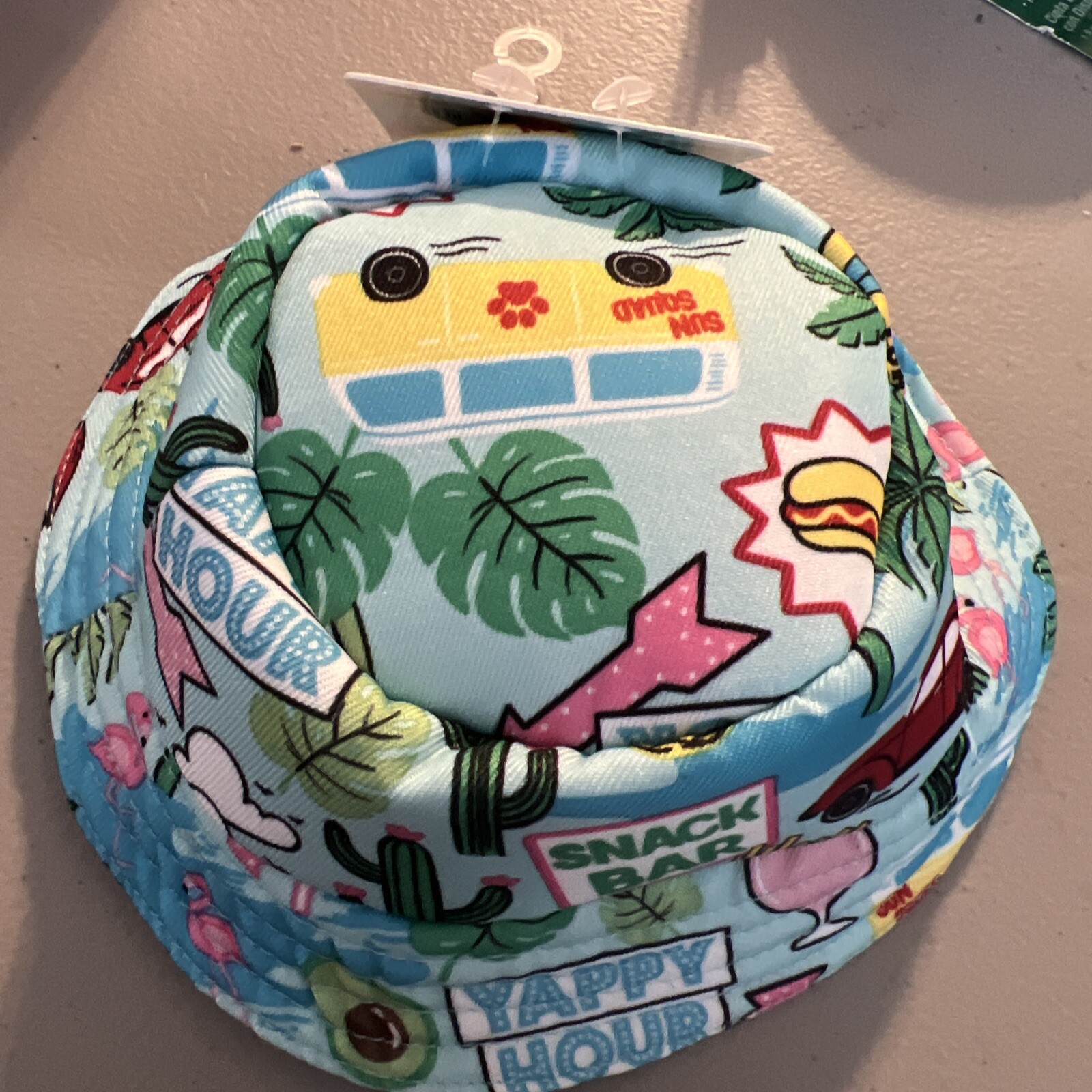 SimplyDog Doggie Hat for Medium - Large Dogs Sun Hat Sun Squad Pattern ...