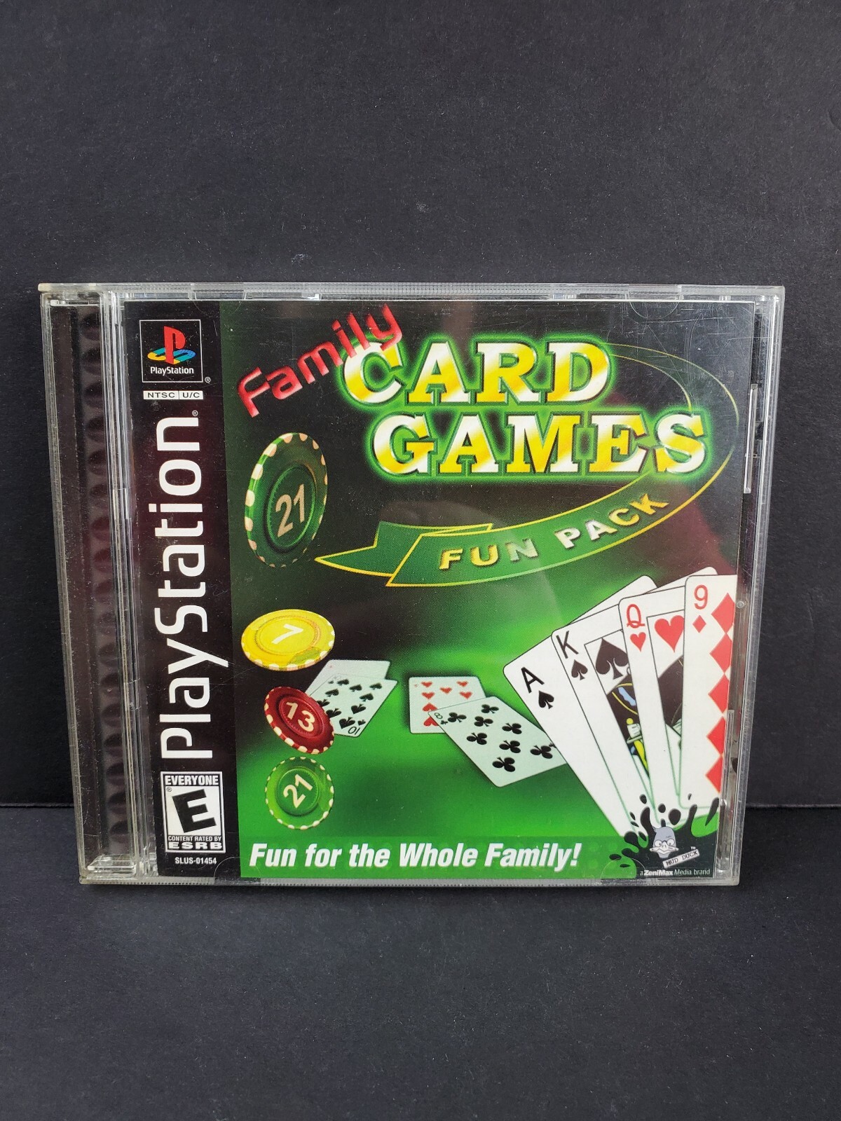 Family Card Games Fun Pack PS1 (Sony PlayStation 1, 2003) Complete Game ...