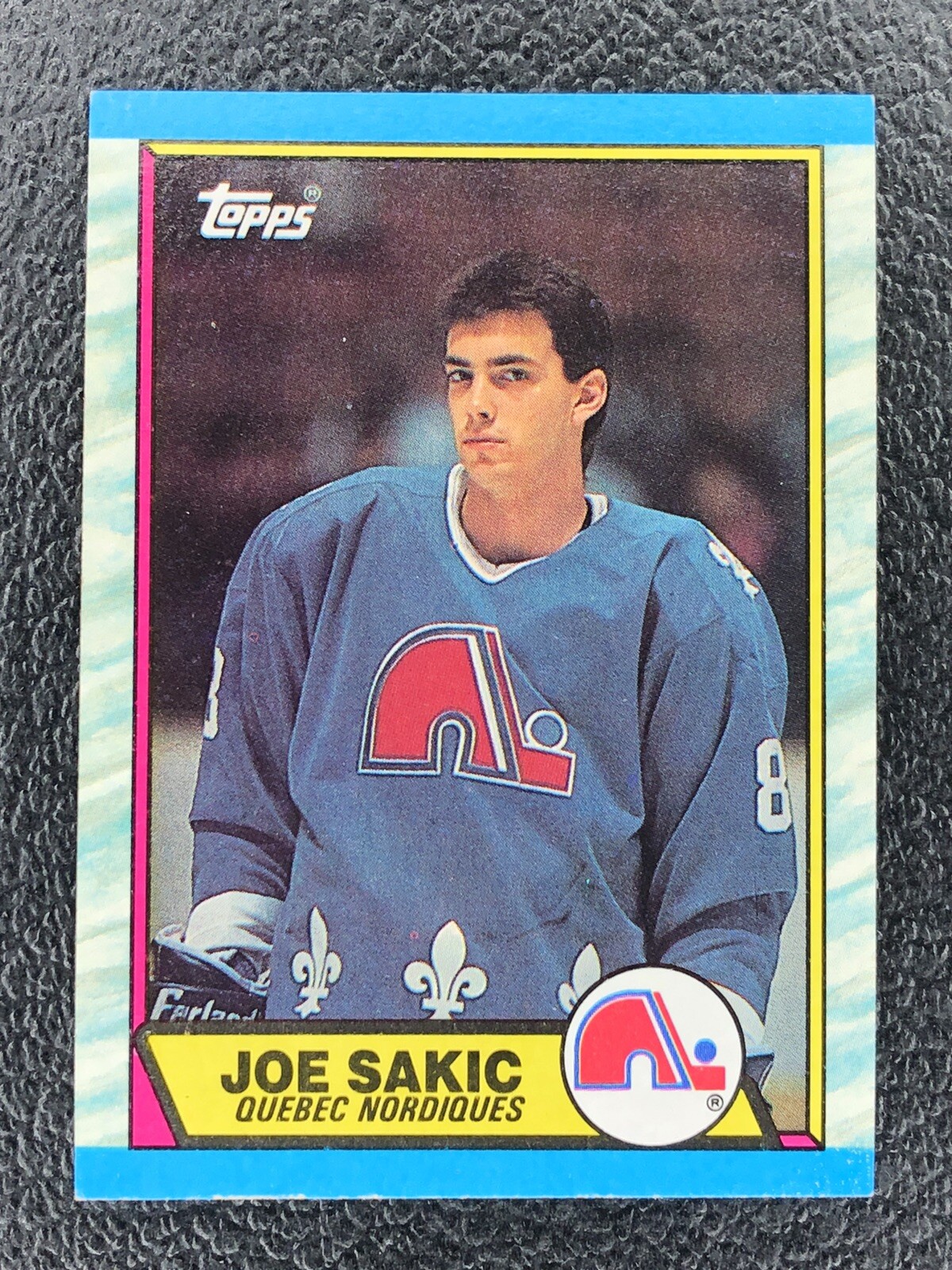 1989 1990 JOE SAKIC ROOKIE RC QUEBEC NORDIQUES HOF AVALANCHE | eBay