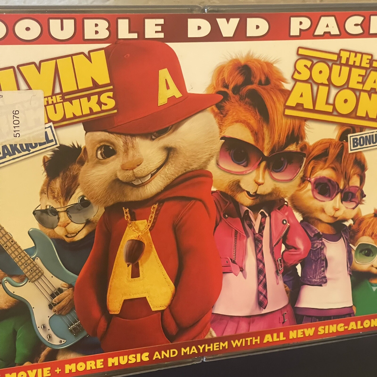 Alvin and the Chipmunks The Squeakquel and the squeak along DVD, 2-Disc ...