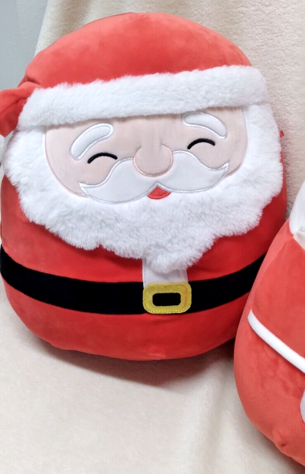 Squishmallow 14" Mr & Mrs Santa Claus NICK & NICOLETTE Set Of 2 ...