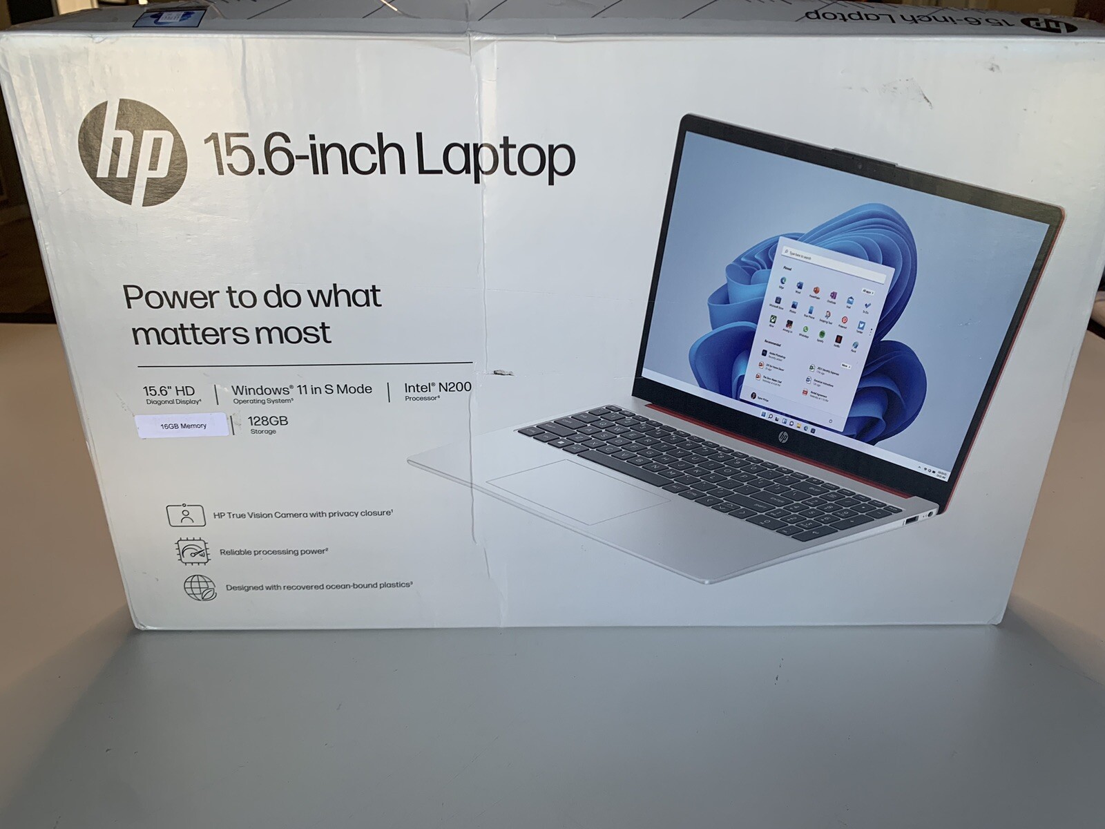 HP 15-FD0083WM 15.6" (128GB SSD Intel Pentium N200 1.1GHz 4GB RAM ...