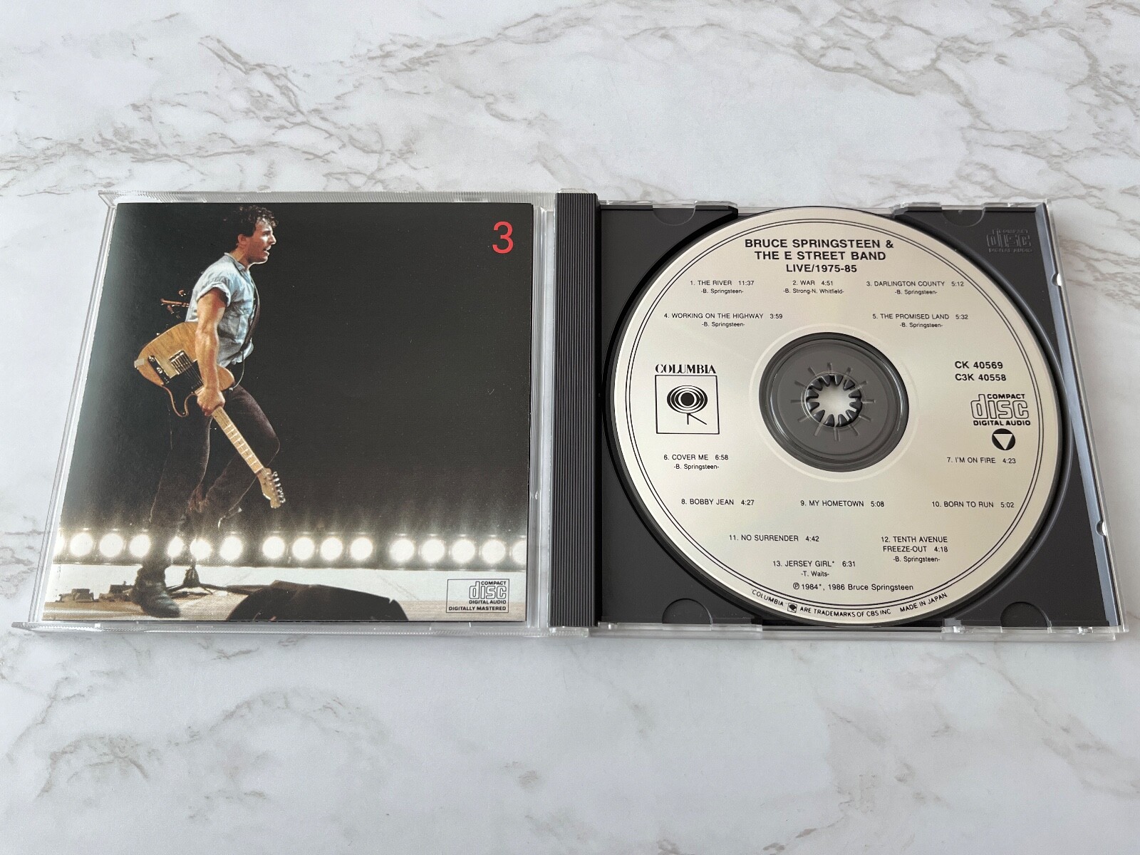 Bruce Springsteen LIVE 1975-85 CD TARGET ERA! JAPAN Columbia CK 40569 ...