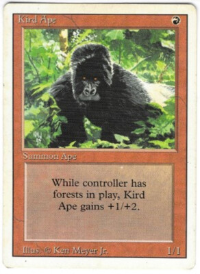 MTG Kird Ape Revised - Red Creature - Magic the Gathering | eBay