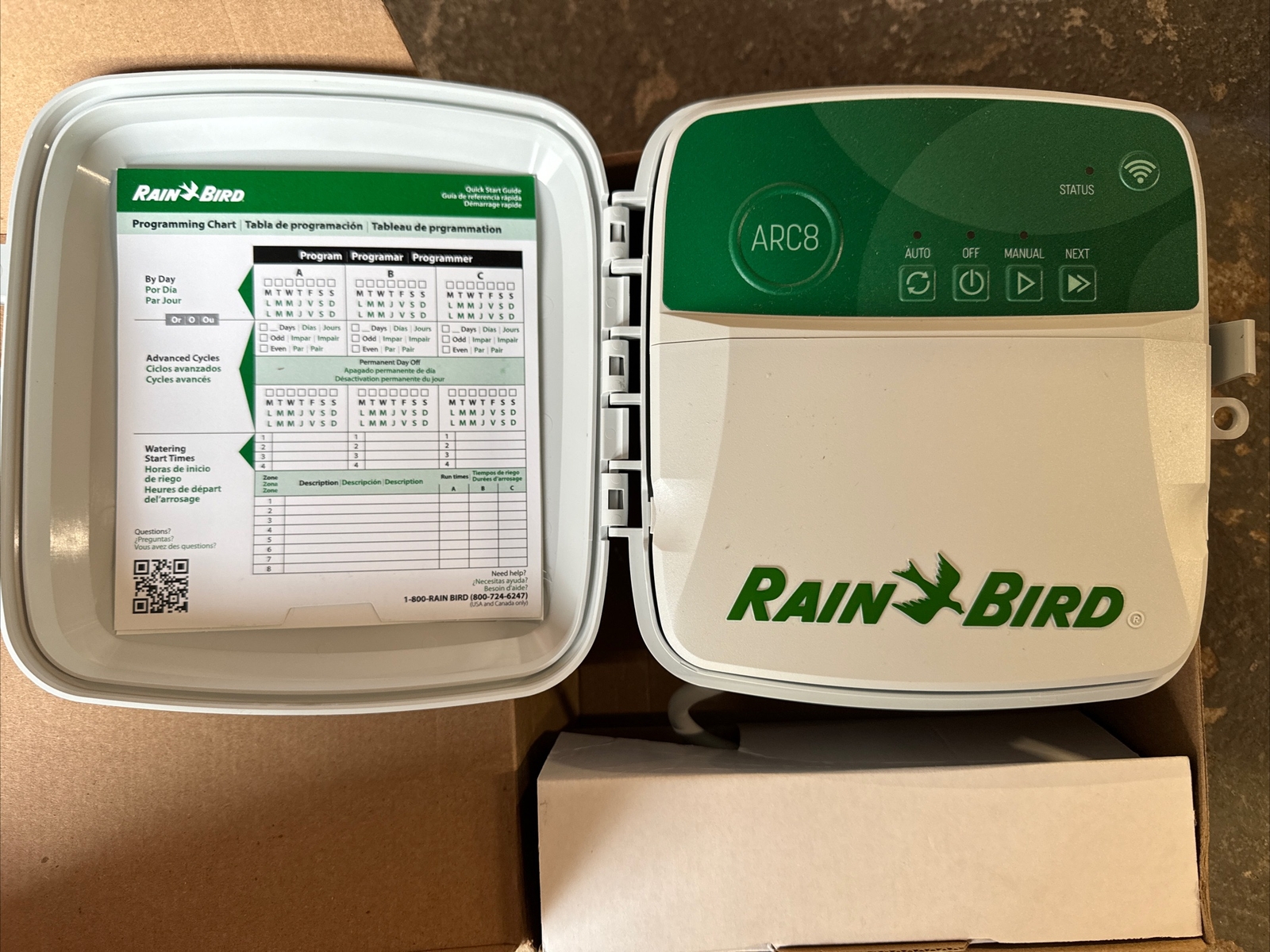 Rain Bird Rainbird ARC8 8-Zone Irrigation Controller BRAND NEW 77985084684 | eBay