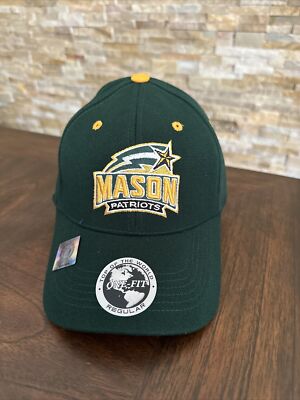 George Mason University (GMU) Patriot's Baseball Caps Embroidery One ...