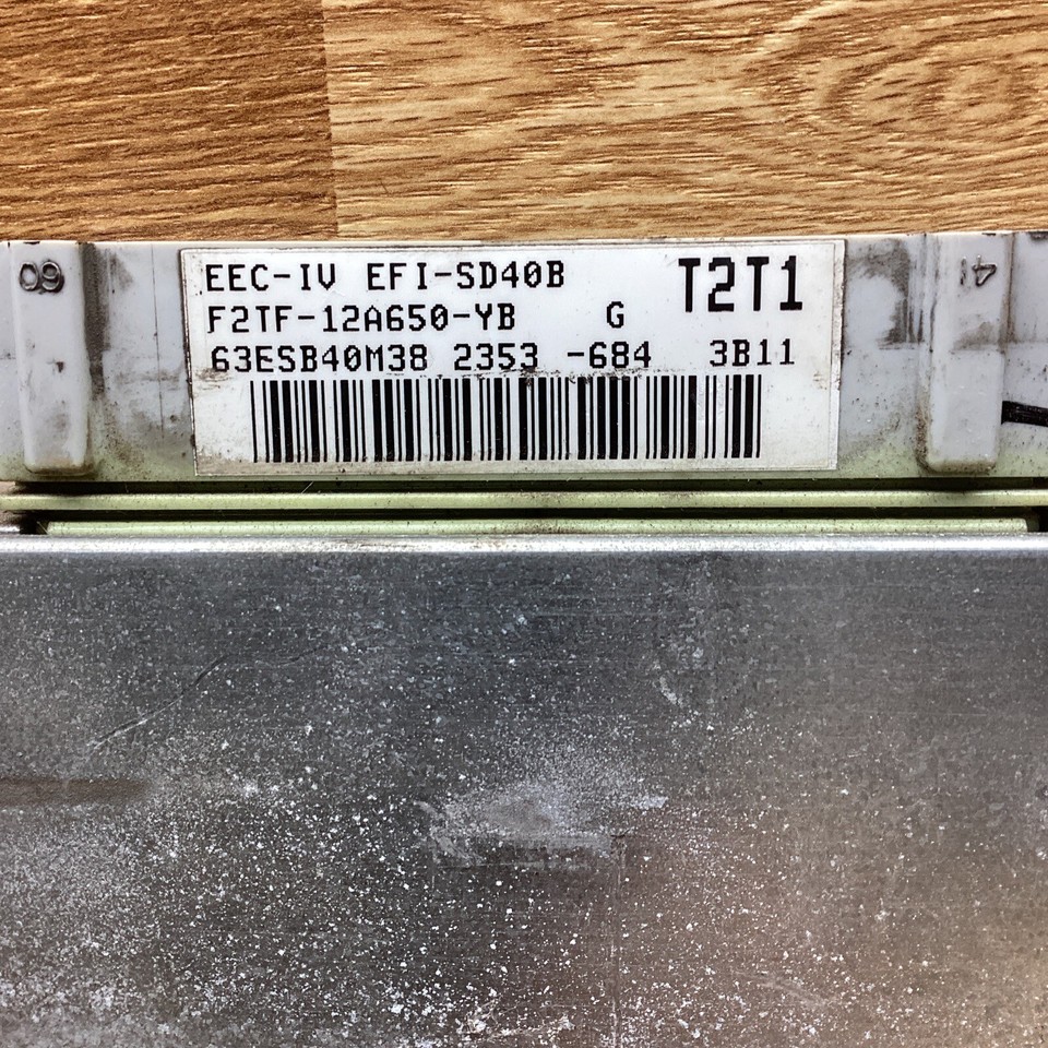 92-93 Ford E 150 Econoline ECM Engine Computer F2TF-12A650-YB PLUG&PLAY ...