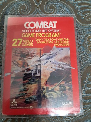 Combat Atari 2600 in Box with Original Directions, Good Contition | eBay