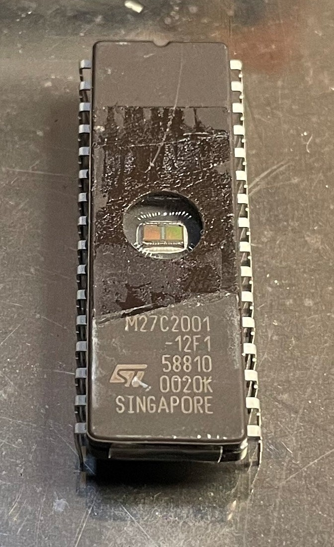 QTY 1 used ST M27C2001 EPROM CDIP 27C2001 | eBay