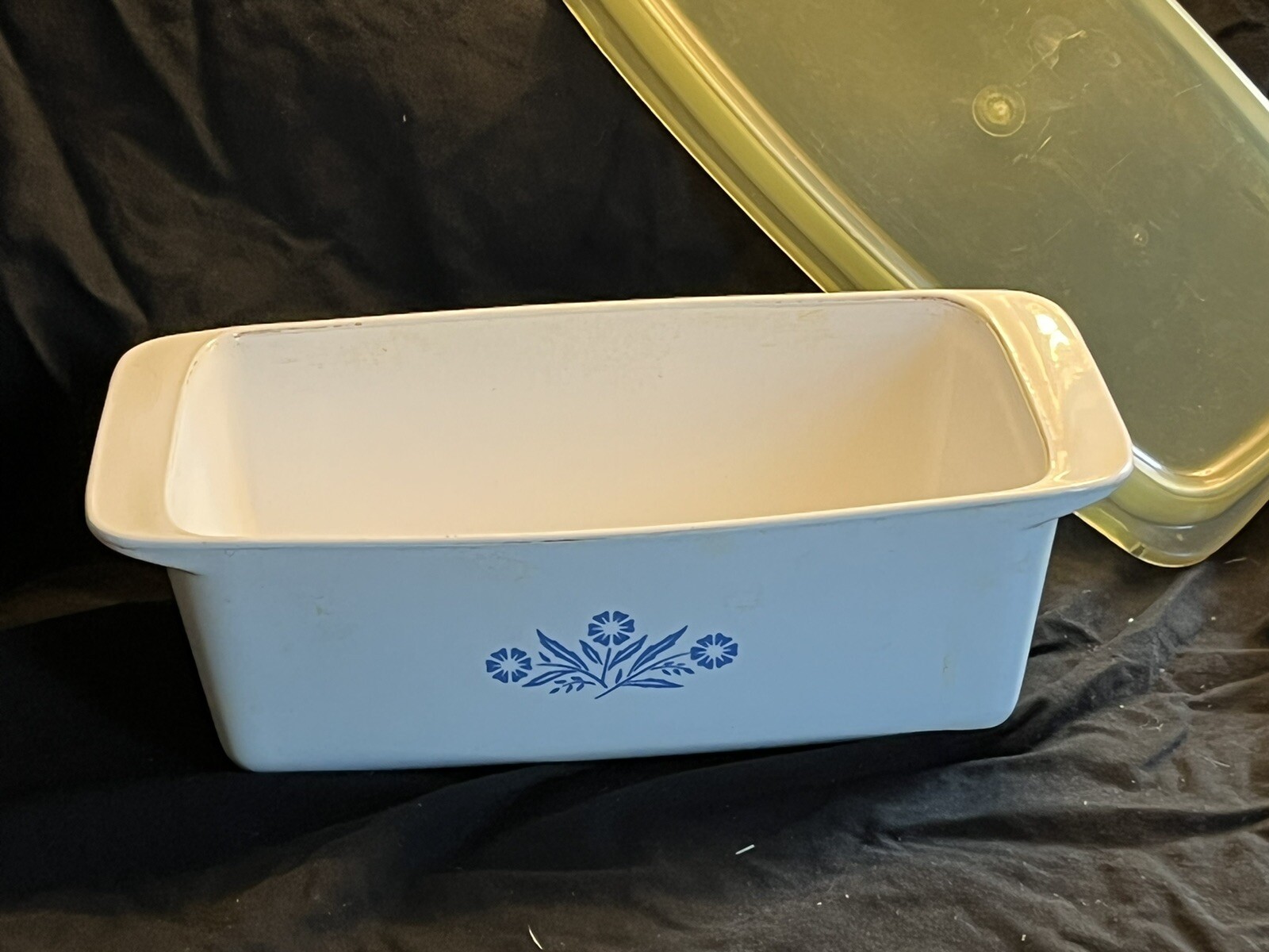 Vintage Corning Ware Blue Cornflower P-315 9x5x3 2 Qt Bread Pan w/Cover ...