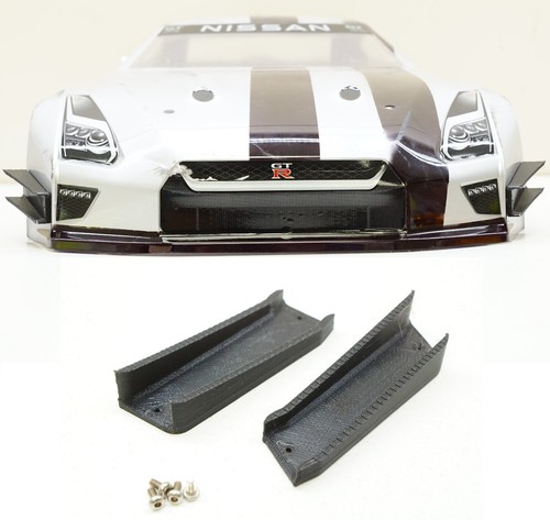 AJC Mods Front Canard Body Aero Kit for Protoform Nissan GTR body R35 ...