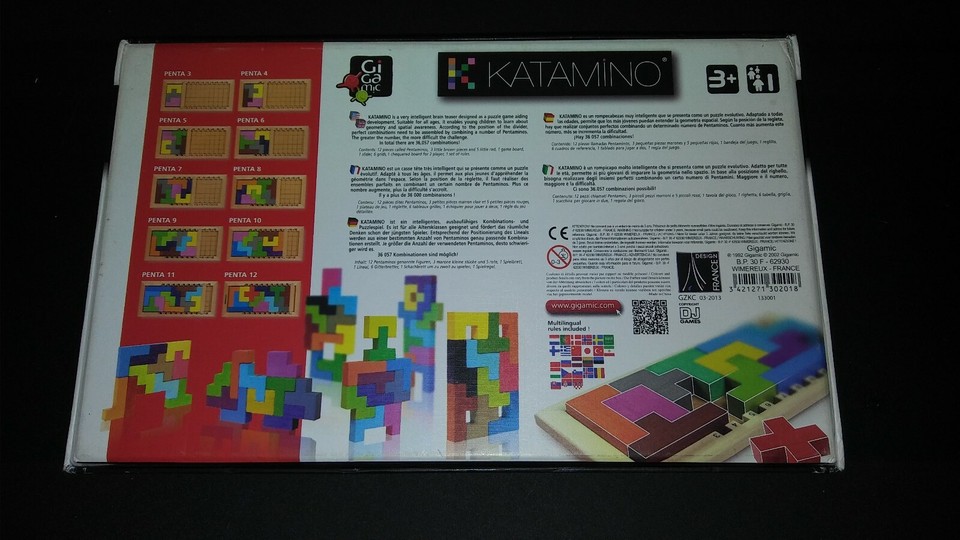 Katamino Puzzle Game - Gigamic | eBay