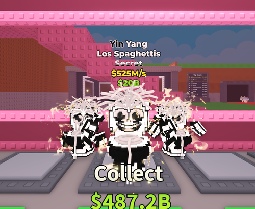 Steal A Brainrot YiN YANG LOS SPAGHETTiS 525M RaRe BRAiNRoT DeaLeR Character! | eBay