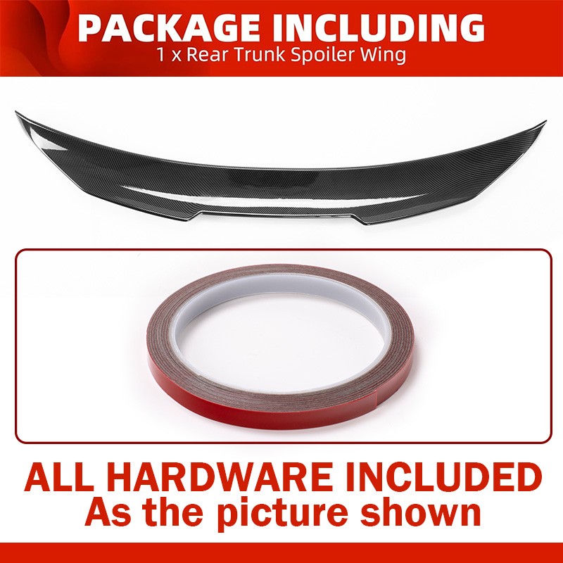 For Infiniti G35 G37 4/Door Sedan PSM Rear Trunk Spoiler Wing Lip ...