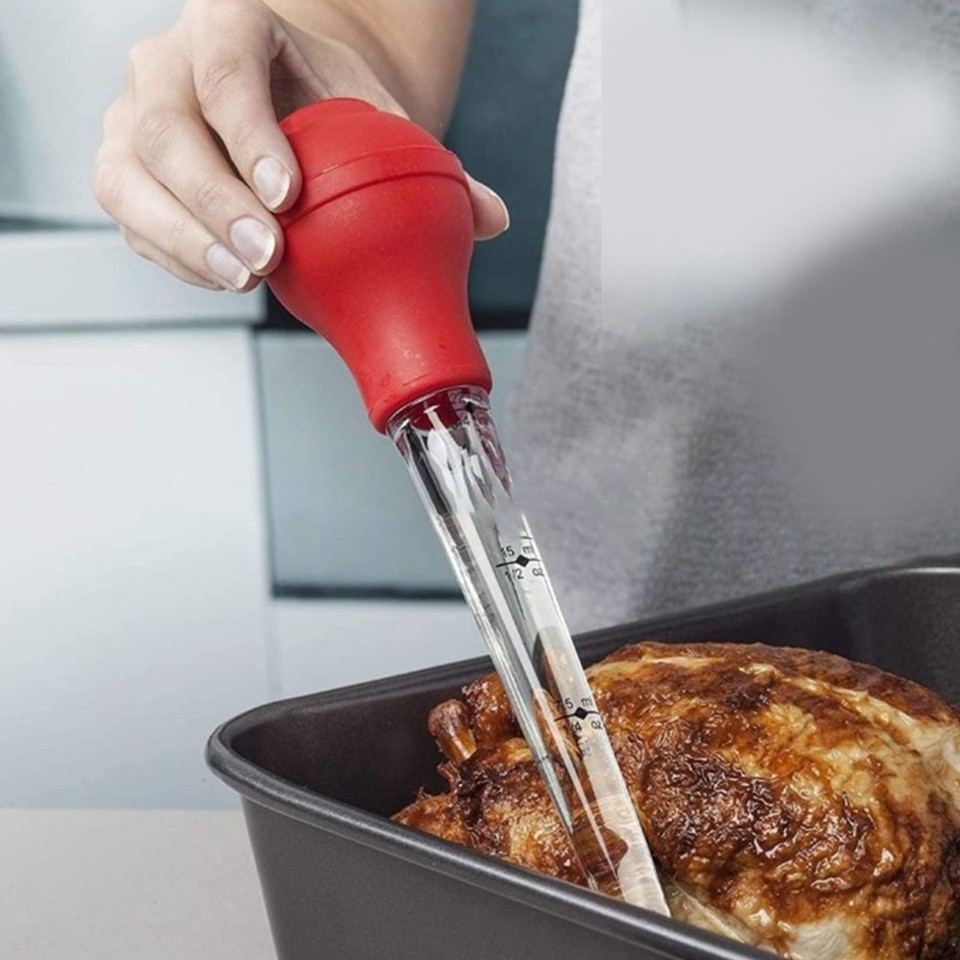 Small Plastic Turkey Baster for Precise Marinade Distribution Material ...