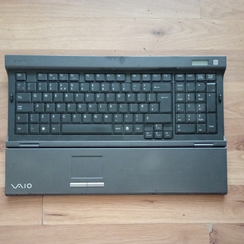 SONY VAIO WIRELESS QWERTY KEYBOARD - MODEL: VGP-WKB1/G | eBay UK