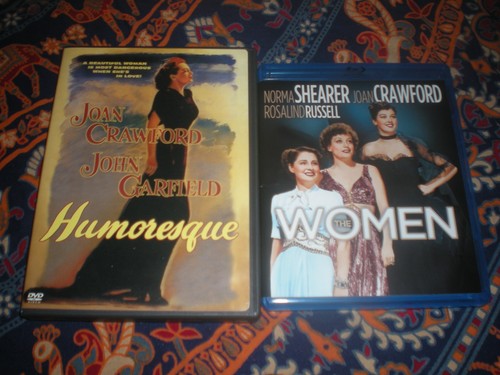 Humoresque DVD 1946 / The Women BLU-RAY 1939 / JOAN CRAWFORD (LIKE NEW ...
