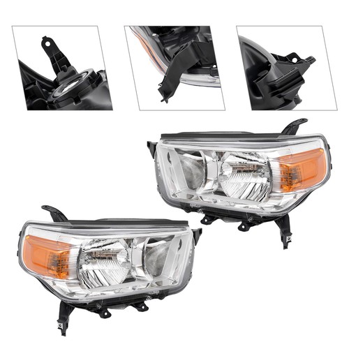 Headlamp Driver+Passenger Side For Toyota 4Runner 2010-13 Halogen ...