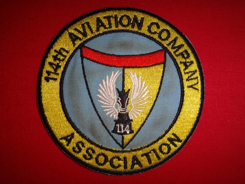 Armée Américaine 114th Aviation Compagnie Association Patch | eBay