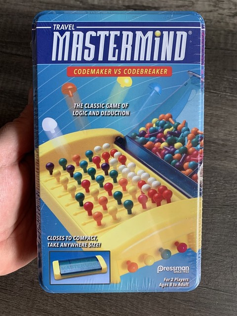 Pressman Travel Mastermind Codemaker VS Codebreaker Game in Tin 2017 Gm858 for sale online | eBay