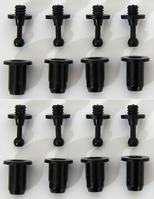 Thin Speaker Grill Pegs, Grill Fasteners, Set of 8 Pairs of Grill Posts ...