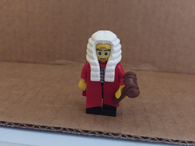 Lego Mini figure Judge | eBay