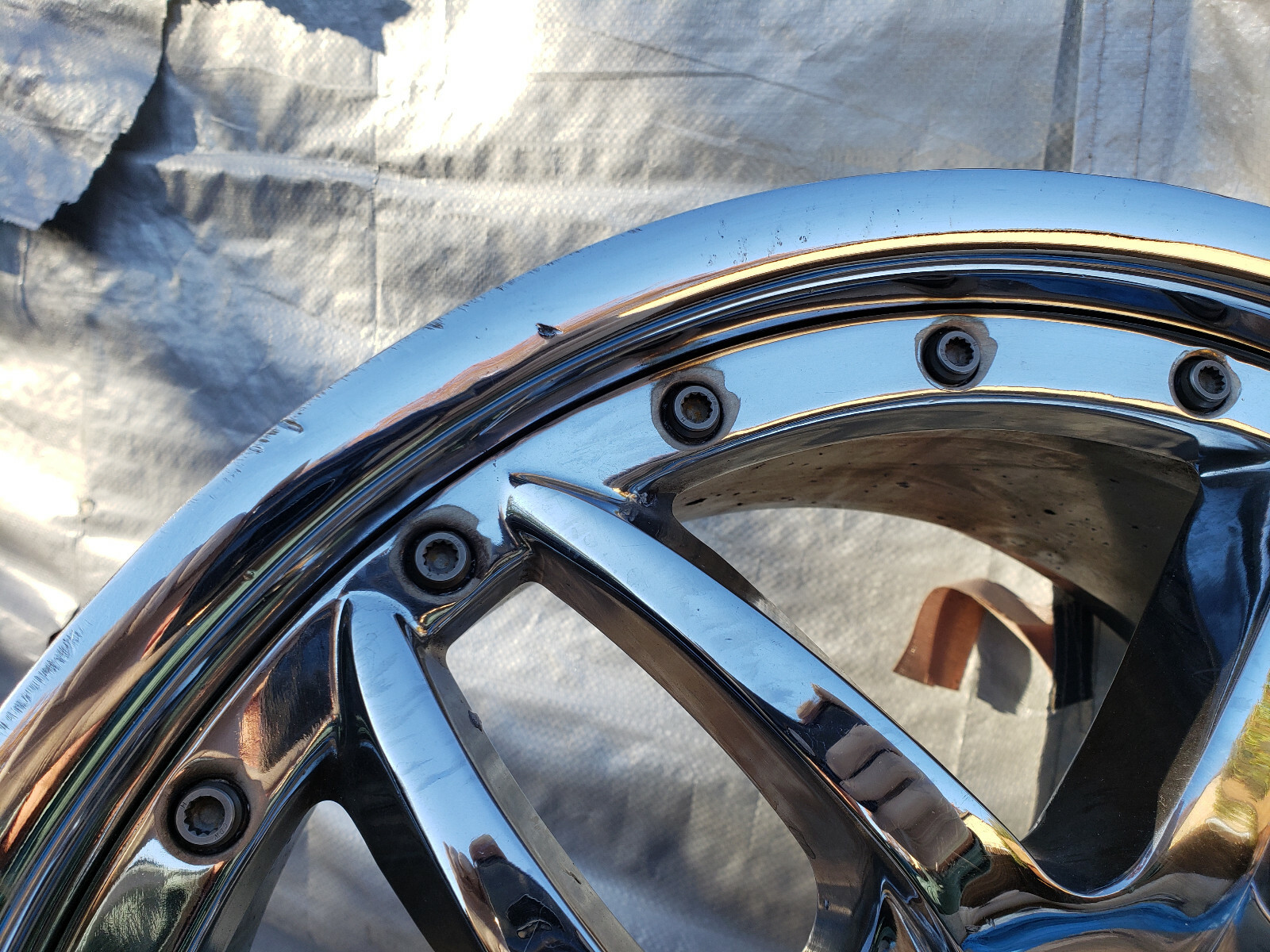 BMW 18" E46 M3 36 OEM Cromodora Style 71 Wheel Rim CHROME REAR | eBay