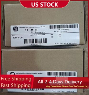 New Factory Sealed AB 1769-SDN /B CompactLogix DeviceNet Scanner Module ...
