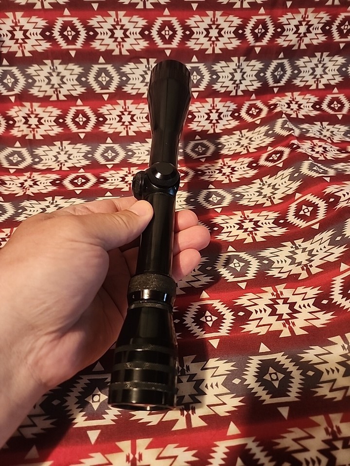 VINTAGE REDFIELD 3X-9X GLOSS RIFLE SCOPE DUPLEX RETICLE | eBay