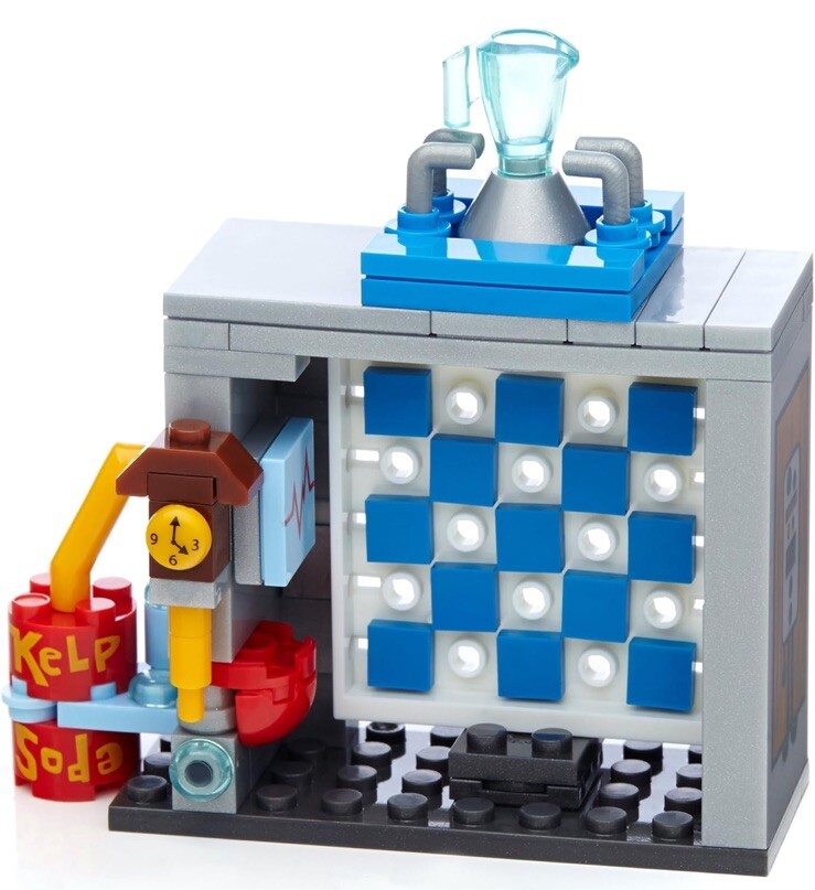 Mega Bloks Photo Booth Time Machine Spongebob Movie sponge out of Water ...