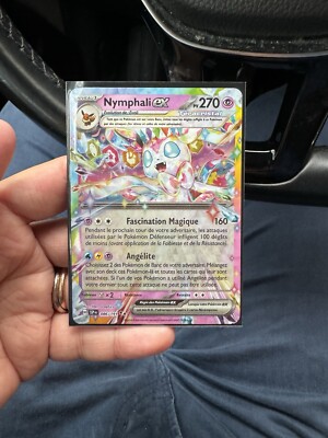 Carte Pokémon - Nymphali EX 086/191 - EV08 Étincelles Déferlantes - FR ...