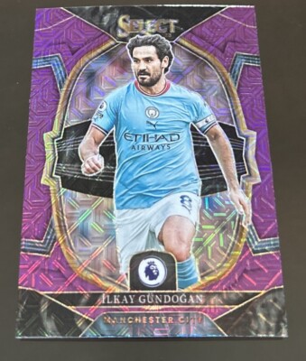 2022-23 Panini Selec Premier League Ilkay Gundogan Purple Mojo Prizm | eBay
