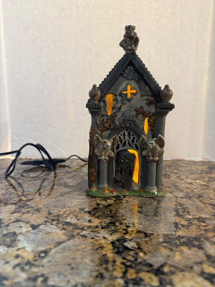 Dept. 56 Halloween Village Haunted Crypt | eBay