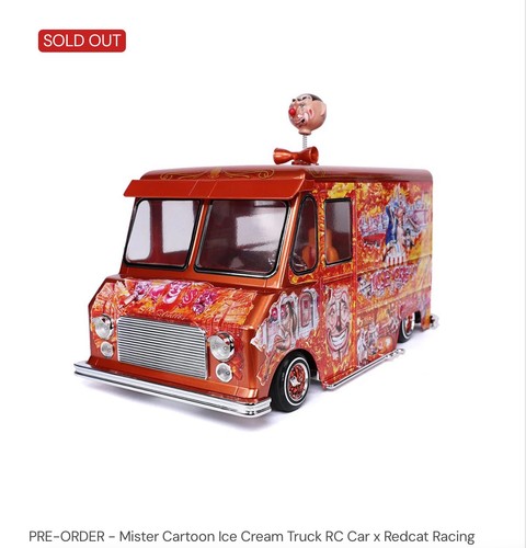 Mister Cartoon Ice Cream Truck RC Limited Edition Bobblehead ...